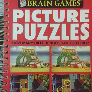 Other | Brain Games Picture Puzzle Book | Poshmark